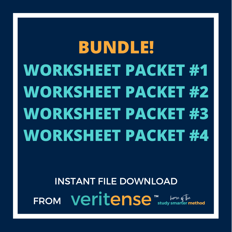 Worksheet Packets #1 - 4